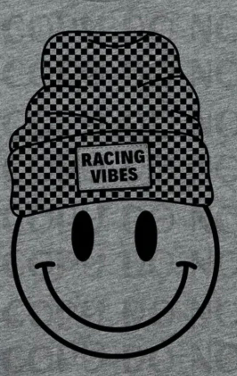 Smiley Racing Vibes Youth – Mini Moto Mafia Clothing