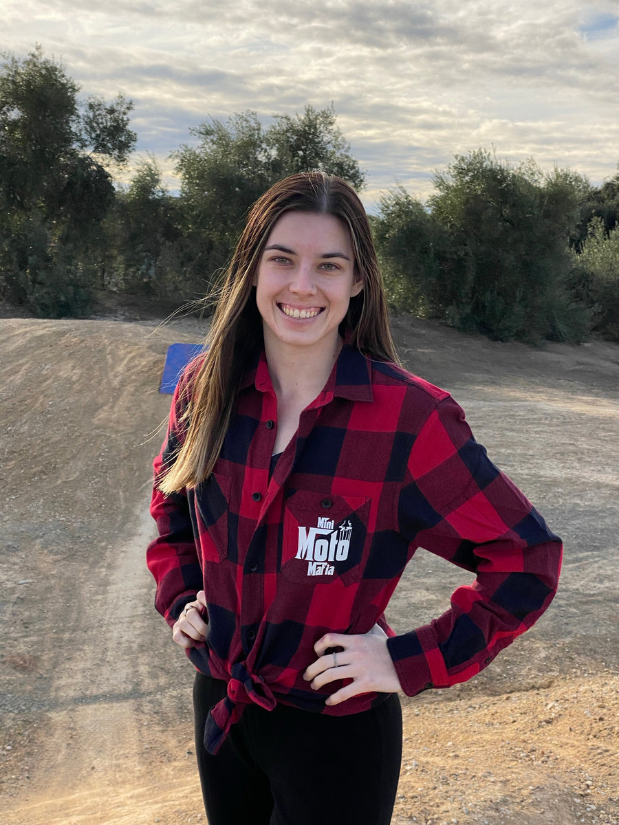 Adult Red Flannel – Mini Moto Mafia Clothing